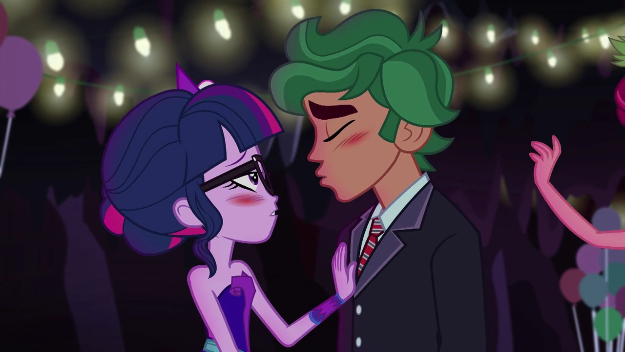 Image - Timber Spruce leaning in for a kiss EG4.png | My Little Pony ...