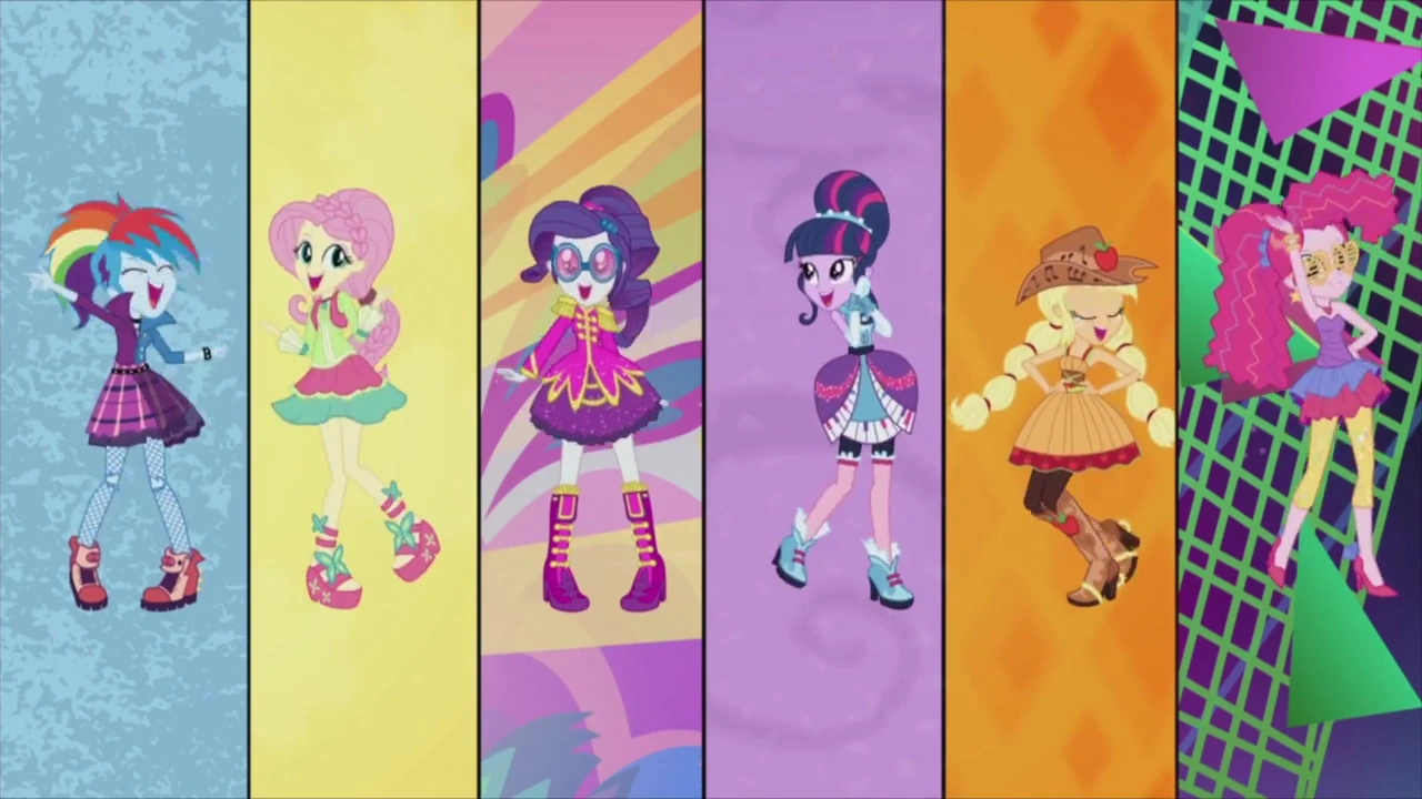 Image - Rainbooms dance during Friendship Through the Ages EG2.png | My ...