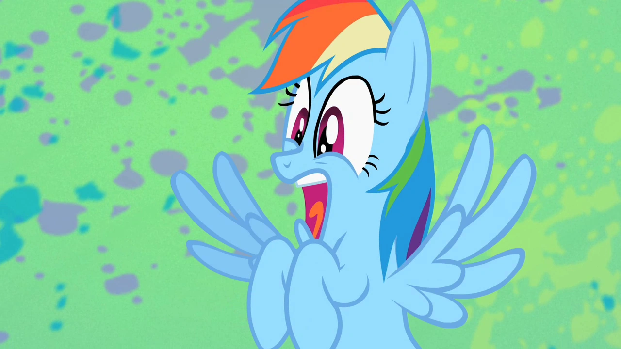 Image - Rainbow Dash Scream S2E7.png | My Little Pony Friendship is ...