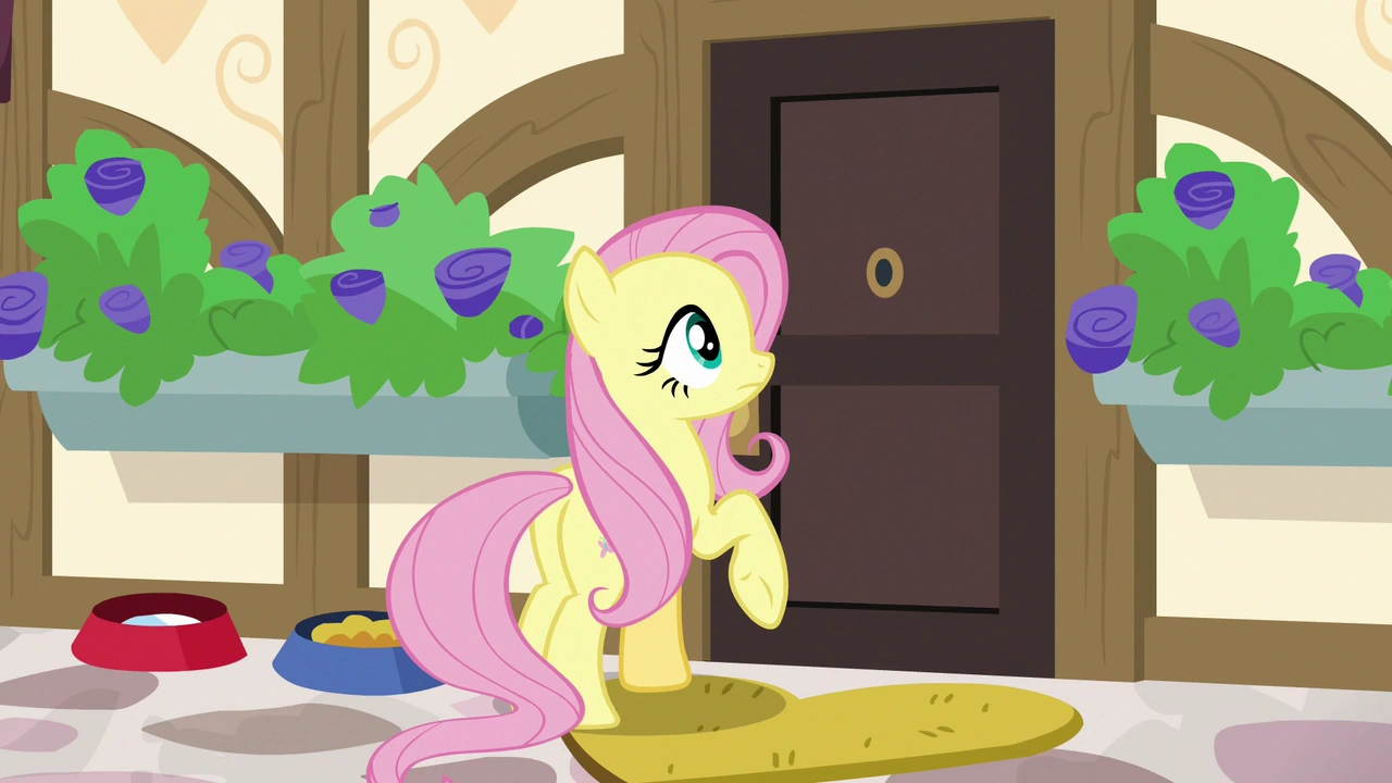 Image - Fluttershy finds Dr. Fauna's door stuck S7E5.png | My Little ...