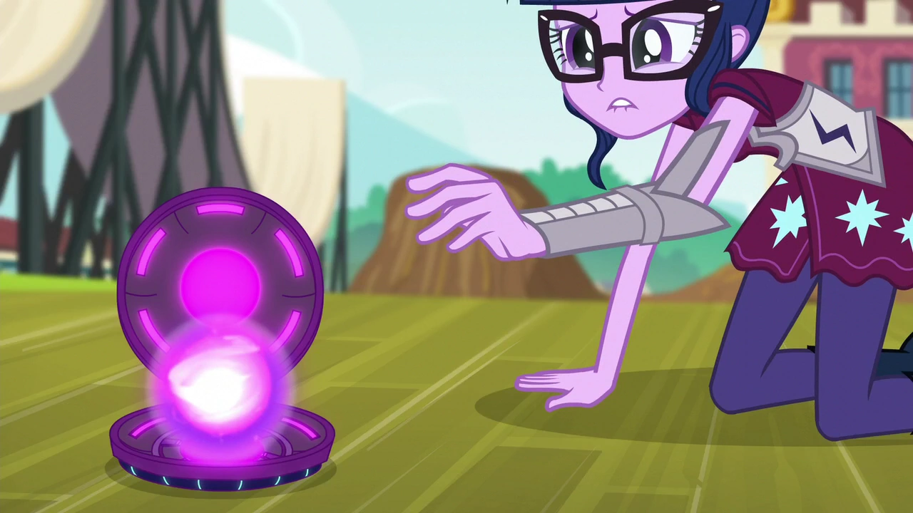 Image - Twilight reaching for her amulet EG3.png | My Little Pony ...