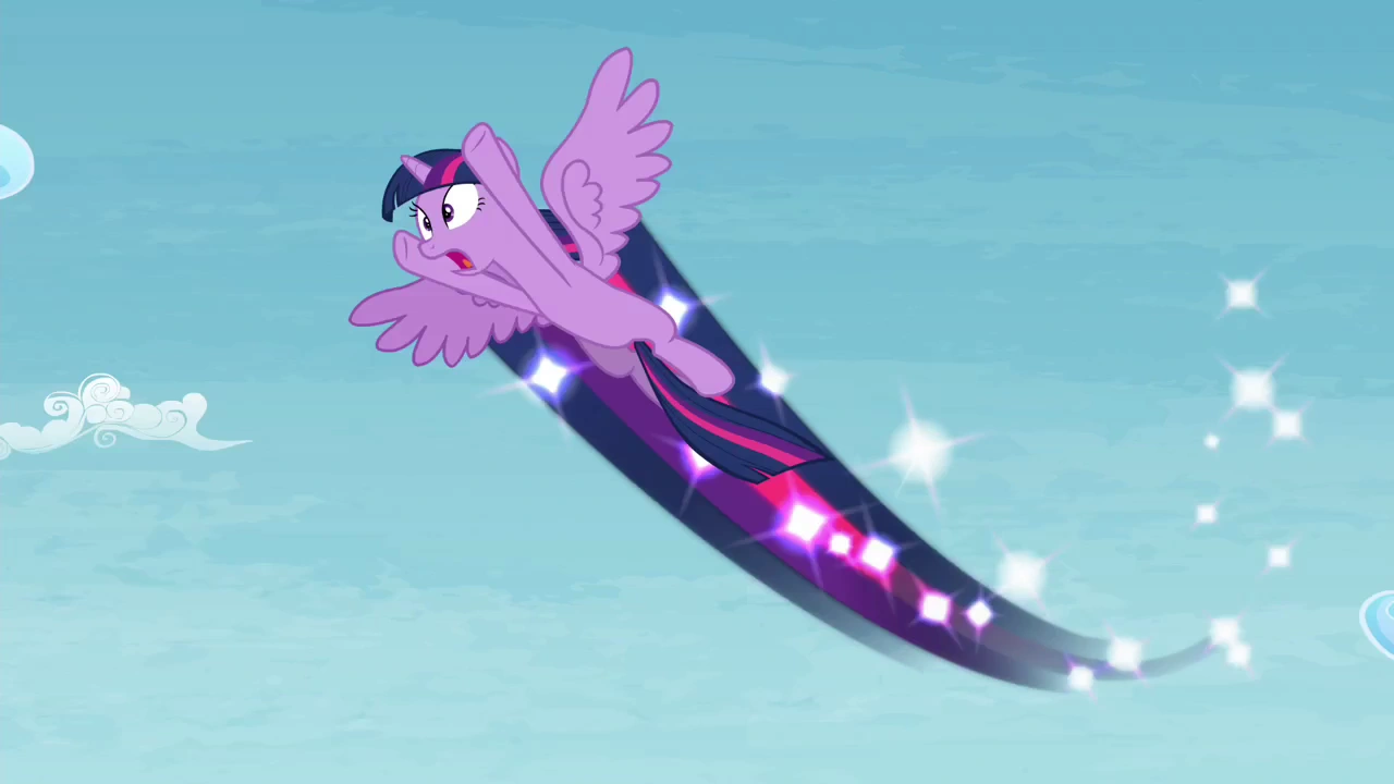 Image - Twilight flying really fast S4E26.png | My Little Pony ...