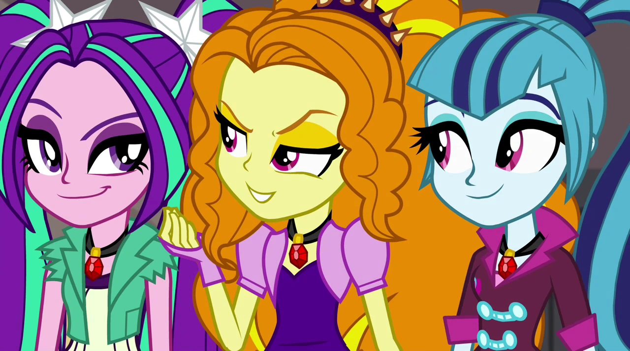 Image - The Dazzlings sense something "magical" EG2.png | My Little ...