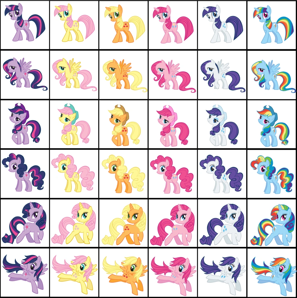 Imagen - Pony-swap-colors-my-little-pony-friendship-is-magic-27695950 ...