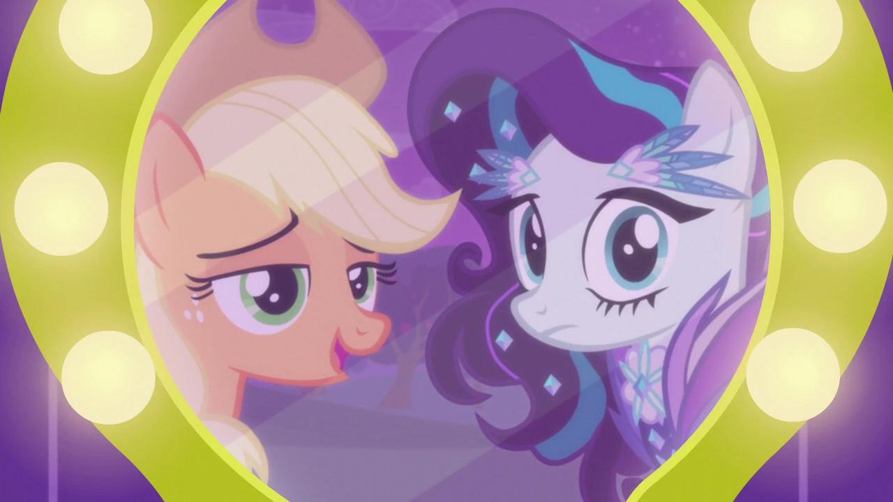 Image - Applejack and Rara look at Rara's reflection S5E24.png | My ...
