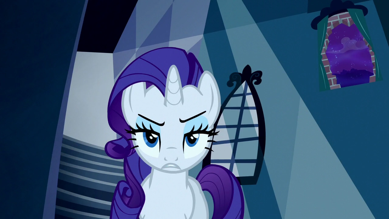 Image - Rarity faces the monster dresses alone S5E13.png | My Little ...