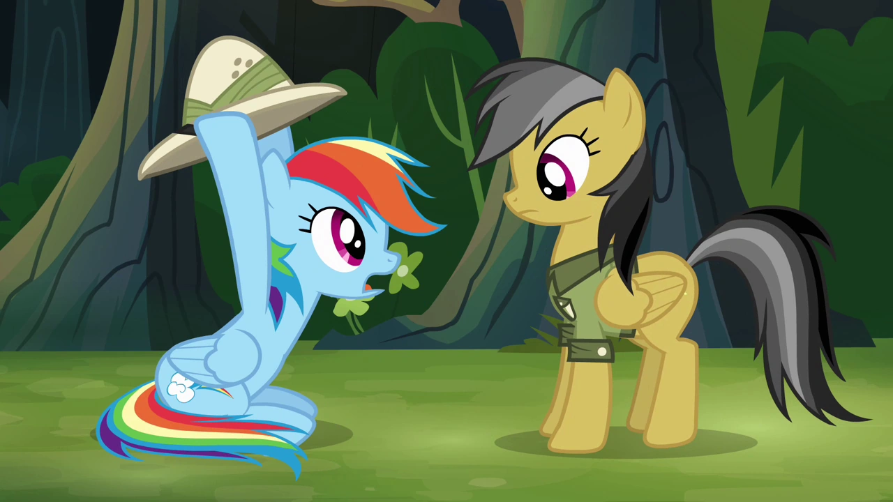 Image - Rainbow and Daring Do "stop!" S4E04.png | My Little Pony ...