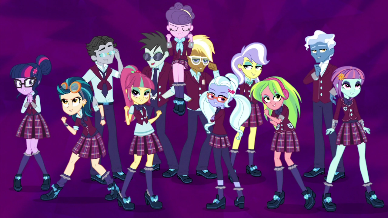 Image - Shadowbolts lineup EG3.png | My Little Pony Friendship is Magic ...