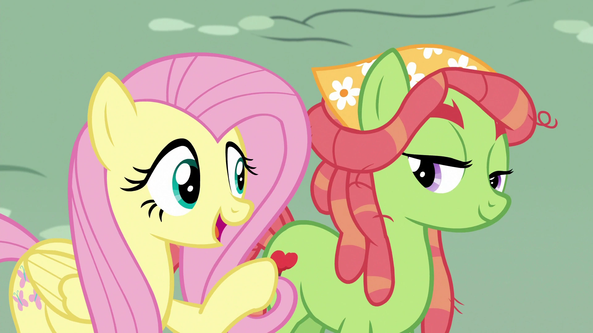 Image - Fluttershy introduces Discord to Tree Hugger S5E7.png | My ...