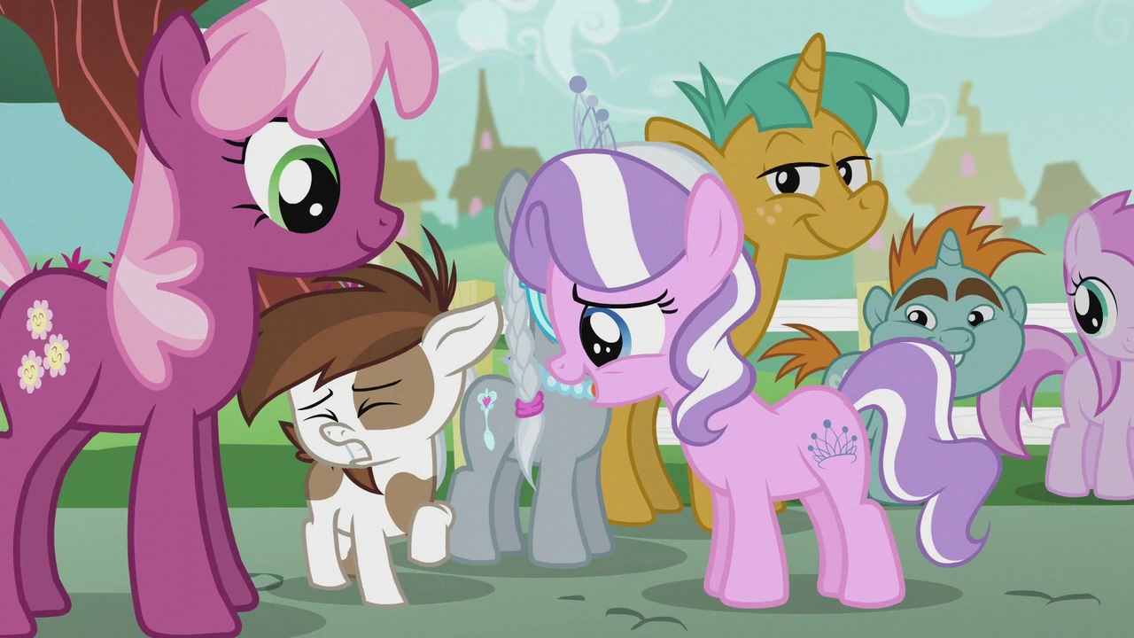 Image - Diamond Tiara approaches Pipsqueak S5E18.png | My Little Pony ...