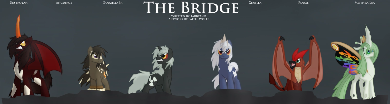 The Bridge: A Godzilla-MLP Crossover/Gallery | My Little Pony Fan Labor ...