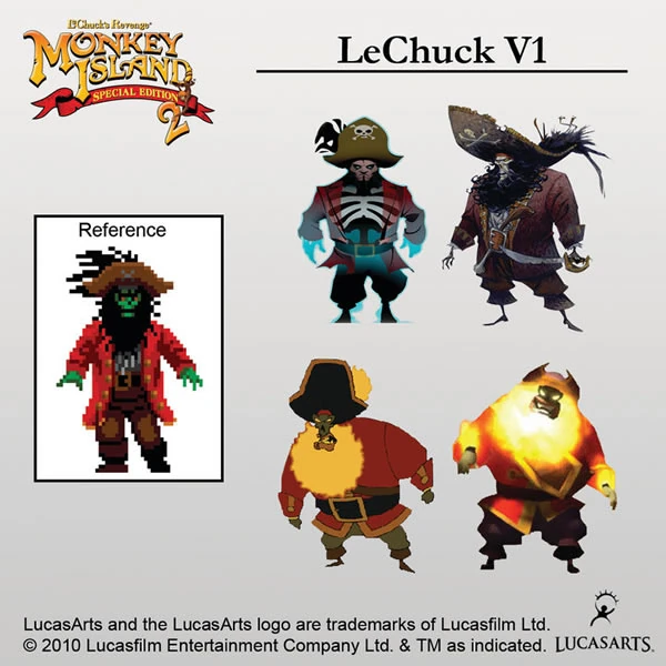 Match Ideas: LeChuck by GodDragonKing on DeviantArt