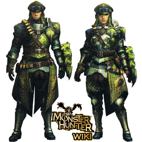 Rathian Armor (Gunner) (MH3U) | Monster Hunter Wiki | FANDOM powered by ...