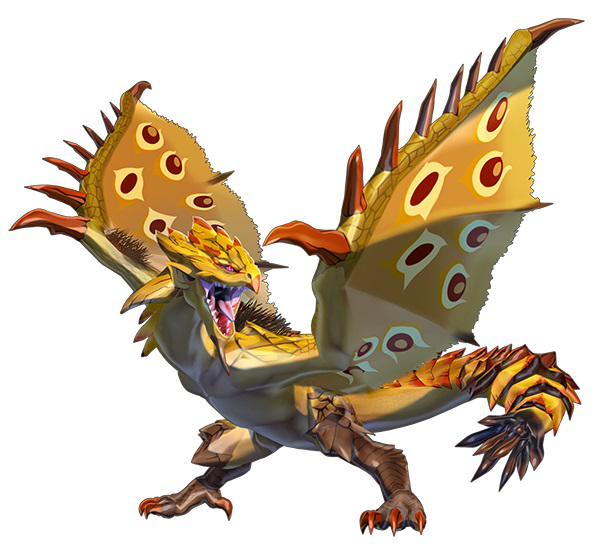 Image Mhst Gold Rathian Render 001png Monster Hunter Wiki Fandom