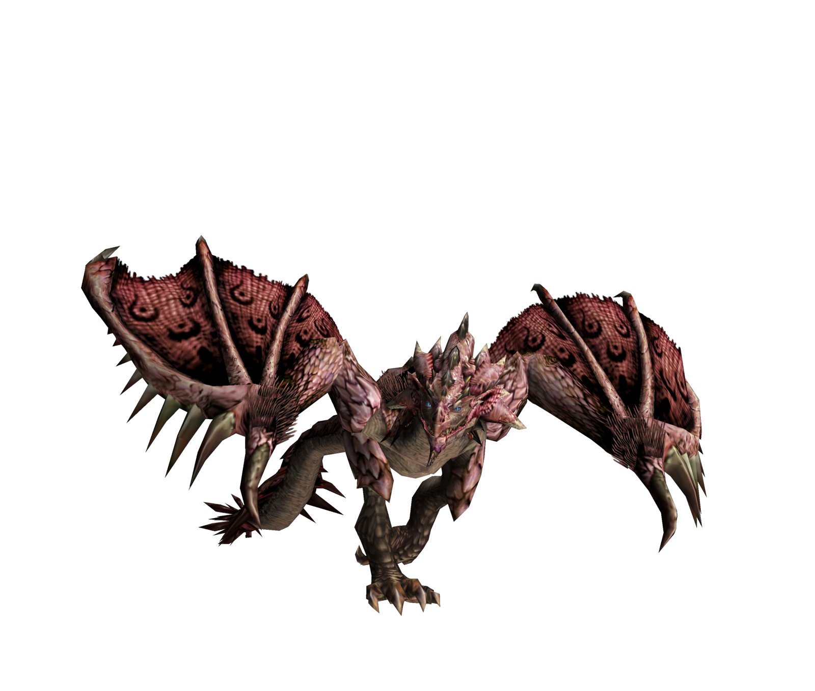 Image Mhf1 Pink Rathian Render 001 Monster Hunter Wiki Fandom