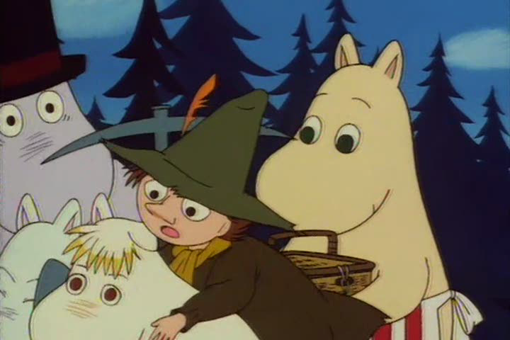 Image Moominmamma Overturns Moominpappa Snufkin Snork Maiden And