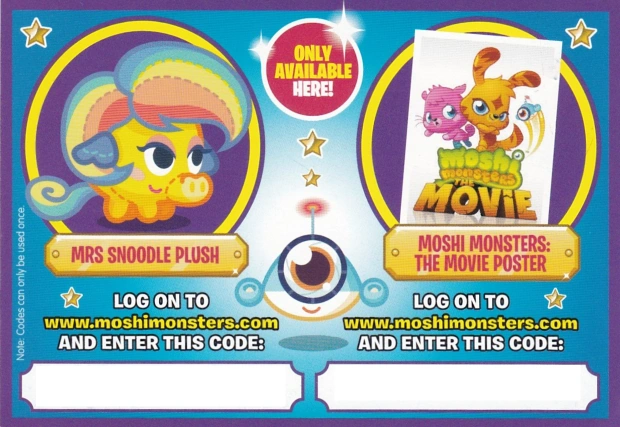 Moshi Monsters 2018 Codes