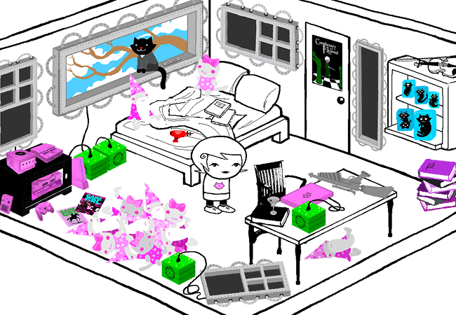 Roxy's room | MS Paint Adventures Wiki | FANDOM powered by Wikia