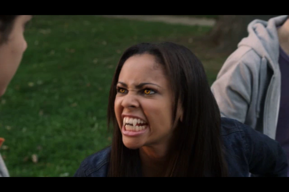 Image - Sarah Showing Her Fangs.PNG | My Babysitter's a Vampire Wiki ...