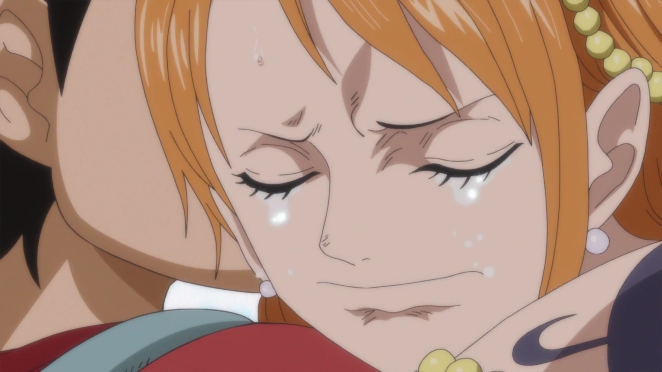 Image - Nami Crying in Luffy's Arms.png | One Piece Wiki | FANDOM ...