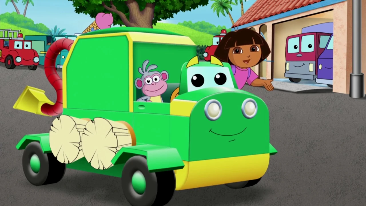 Dora The Explorer Garbage Truck