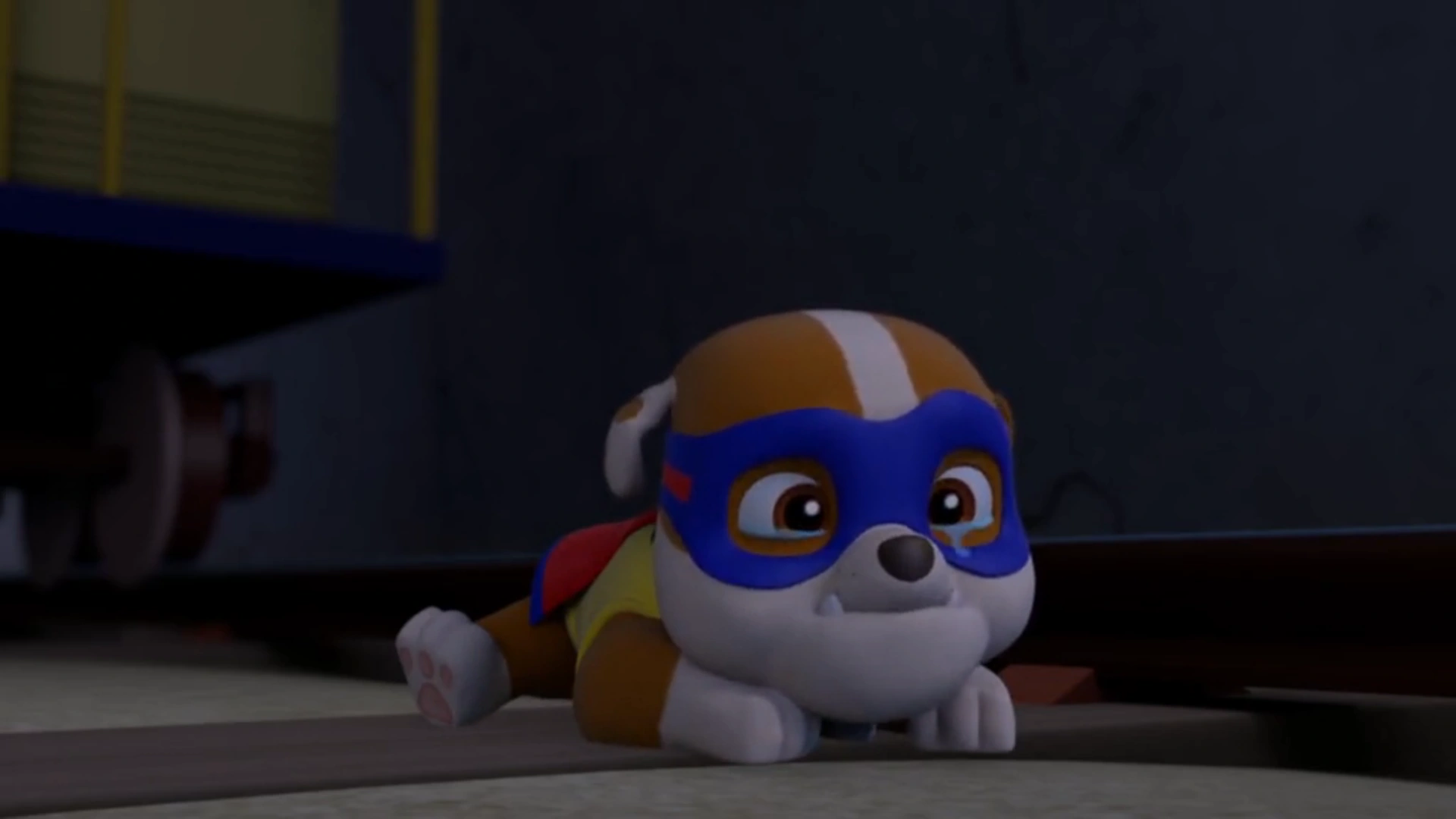 Image - Super Pup (Rubble Crying Awwwwww).png | PAW Patrol Wiki ...