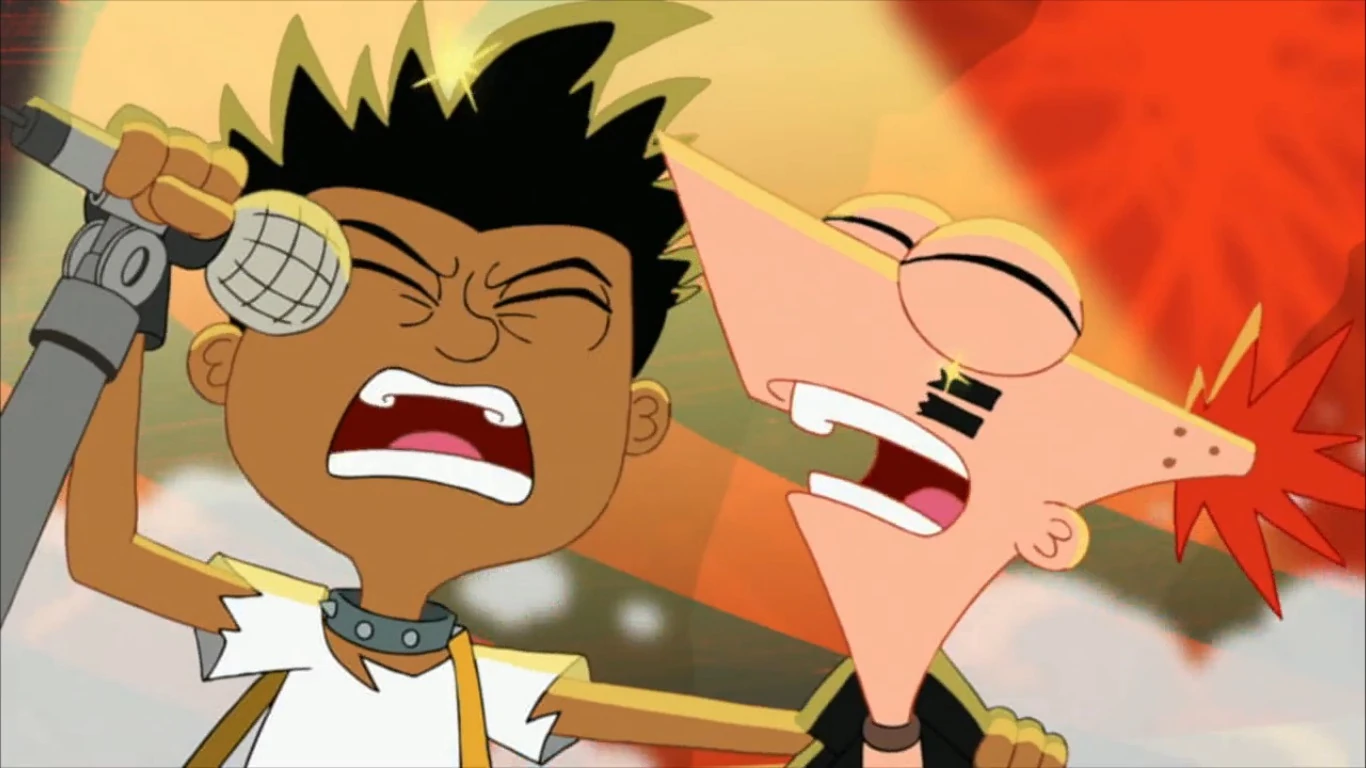 Image - Phineas and Baljeet singing 2.jpg | Phineas and Ferb Wiki ...