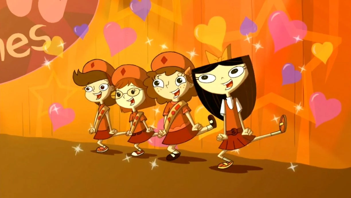 Image - The Ferbettes dancing.jpg | Phineas and Ferb Wiki | FANDOM ...