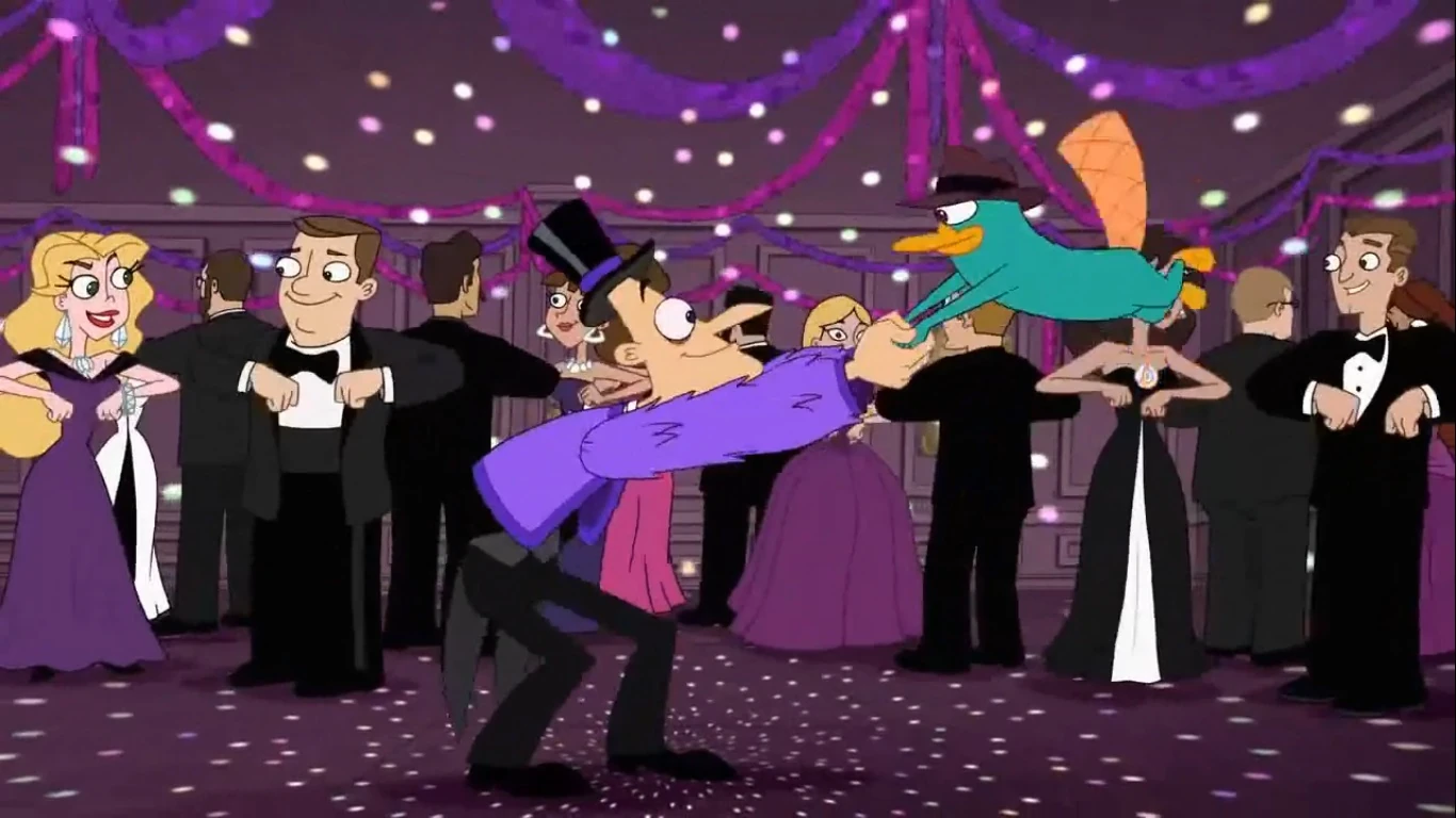 Image - Doof and Perry Swing Dancing.jpg | Phineas and Ferb Wiki ...