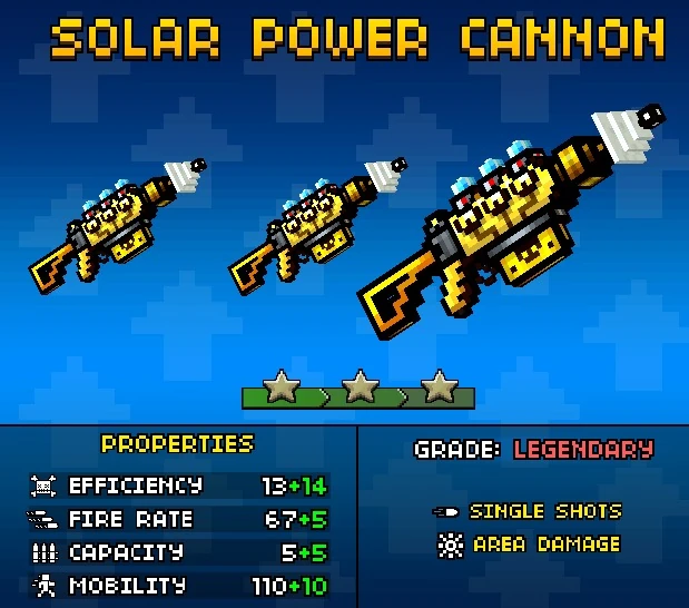 Solar Power Cannon Up2 | Pixel Gun Wiki | FANDOM powered by Wikia
