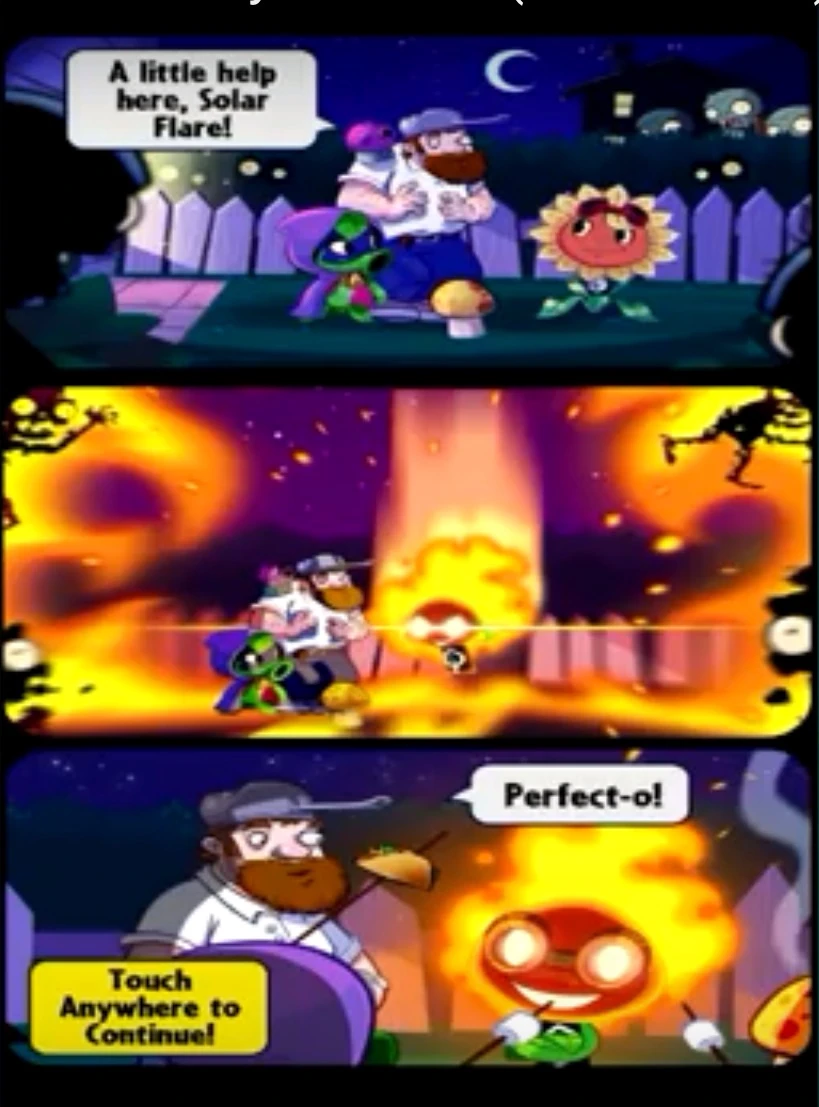 Image - Solar Flare comic strip.jpeg | Plants vs. Zombies Wiki | Fandom ...