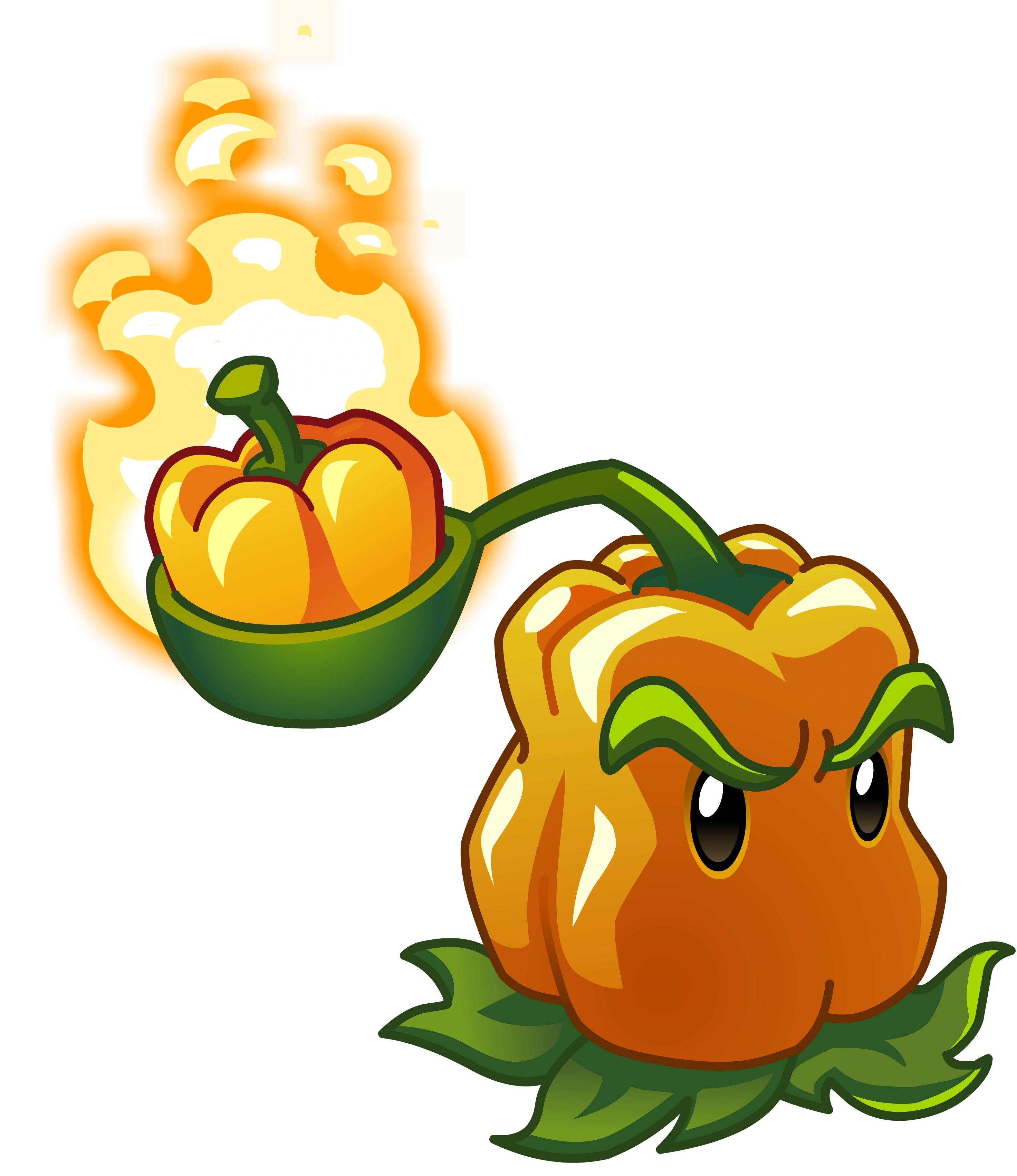 Image - HDPepper-pultfromFacebook.png | Plants vs. Zombies Wiki ...