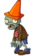 Image - HD Conehead Zombie.png | Plants vs. Zombies Wiki | FANDOM ...