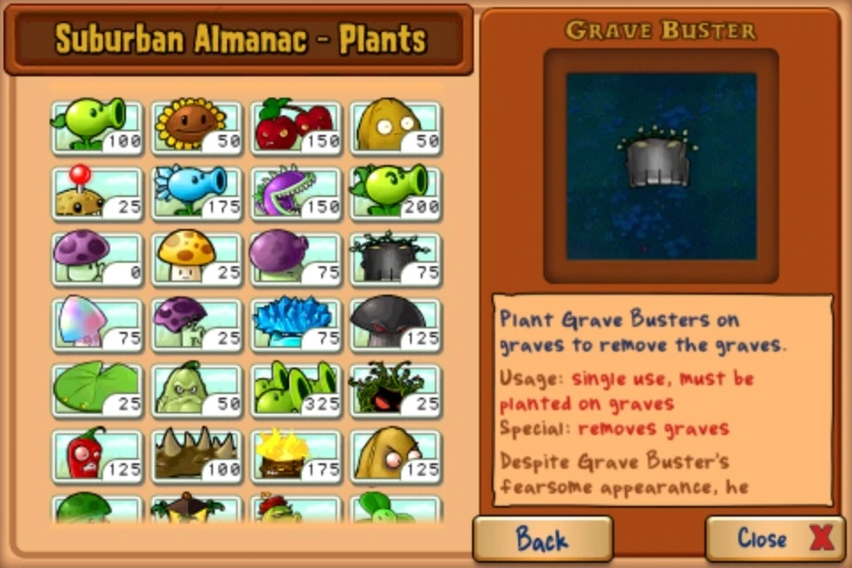 Grave Buster/Gallery | Plants vs. Zombies Wiki | FANDOM powered by Wikia