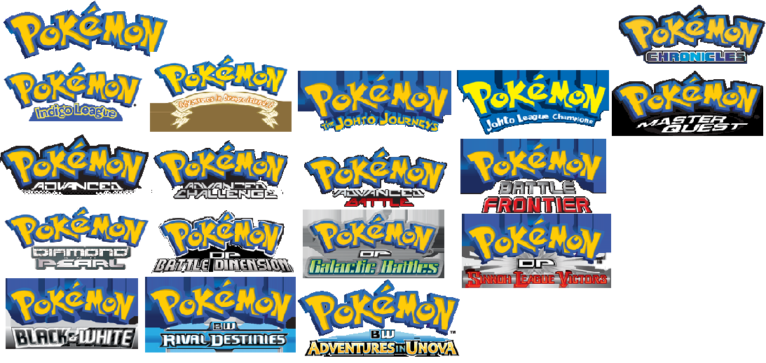 Image - Pokemon tv seasons logo.PNG | Pokémon Wiki | Fandom powered by ...