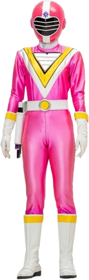 Chikyu Sentai Fiveman - Five Pink Minecraft Skin
