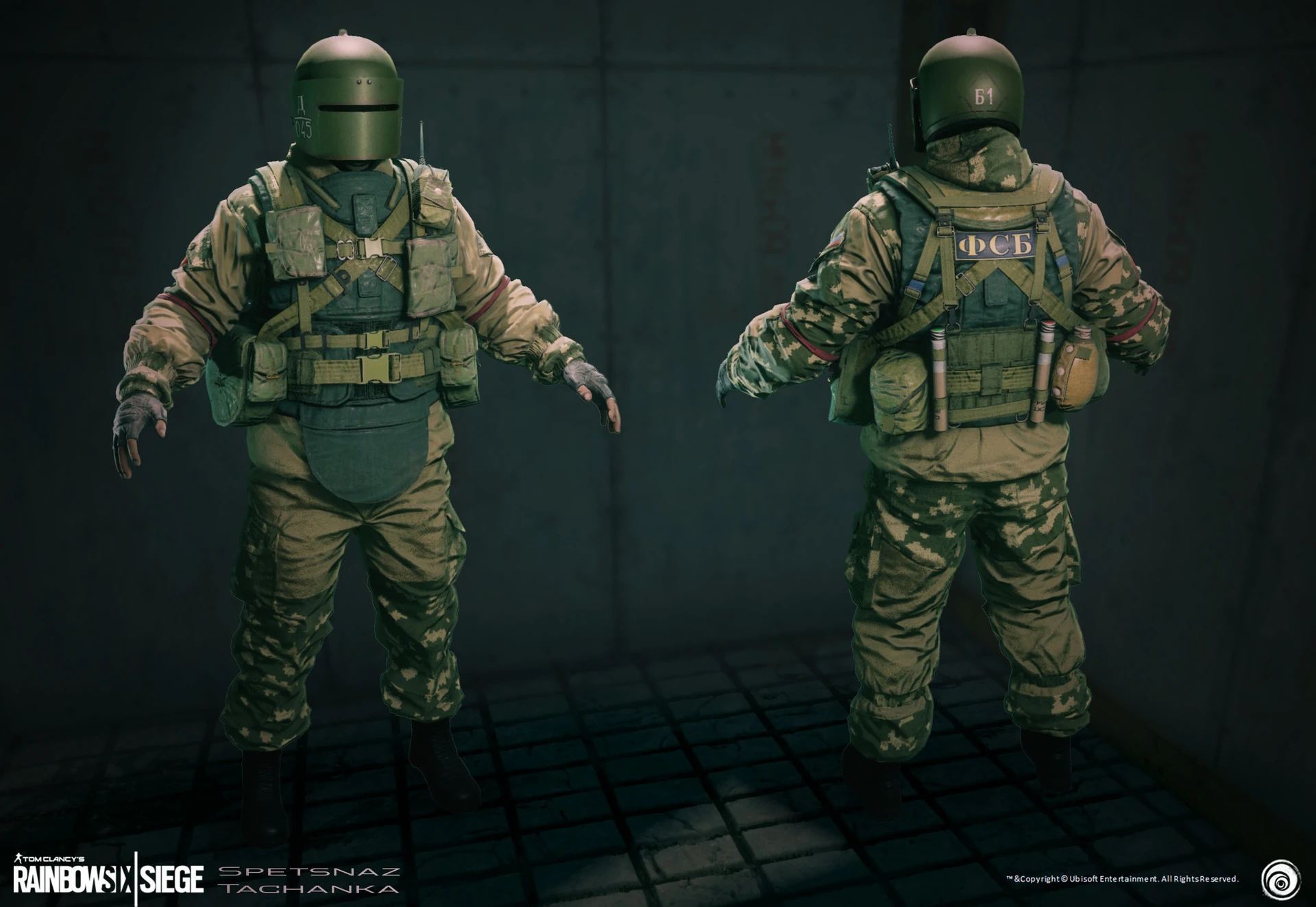 Image - Tachanka turn-around (Colour).jpg | Rainbow Six Wiki | FANDOM ...