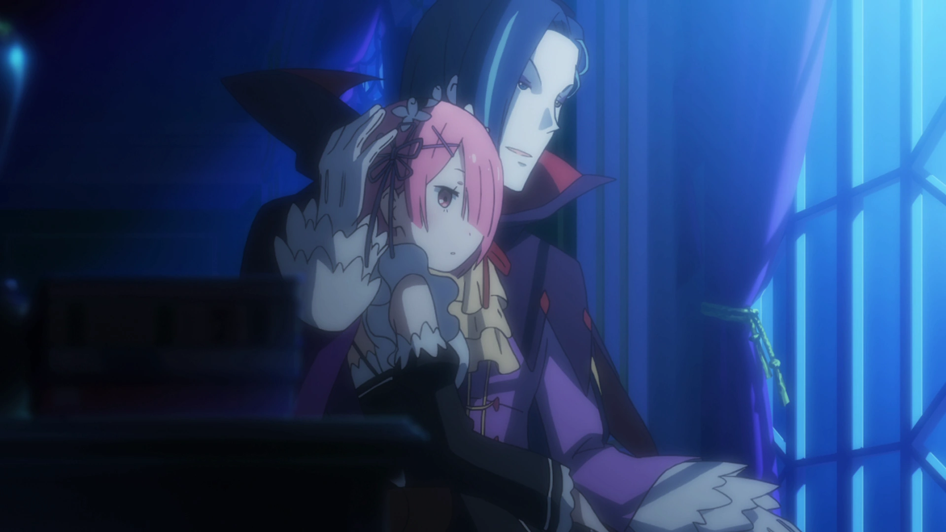 Image - Roswaal and Ram - Re Zero Anime BD - 2.png | Re:Zero Wiki ...