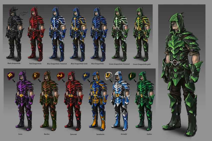 Blessed dragonhide armour | RuneScape Wiki | FANDOM powered by Wikia