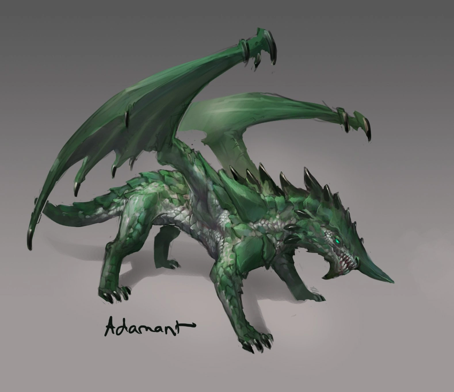 Image - Adamant dragon concept art.png | RuneScape Wiki | FANDOM ...