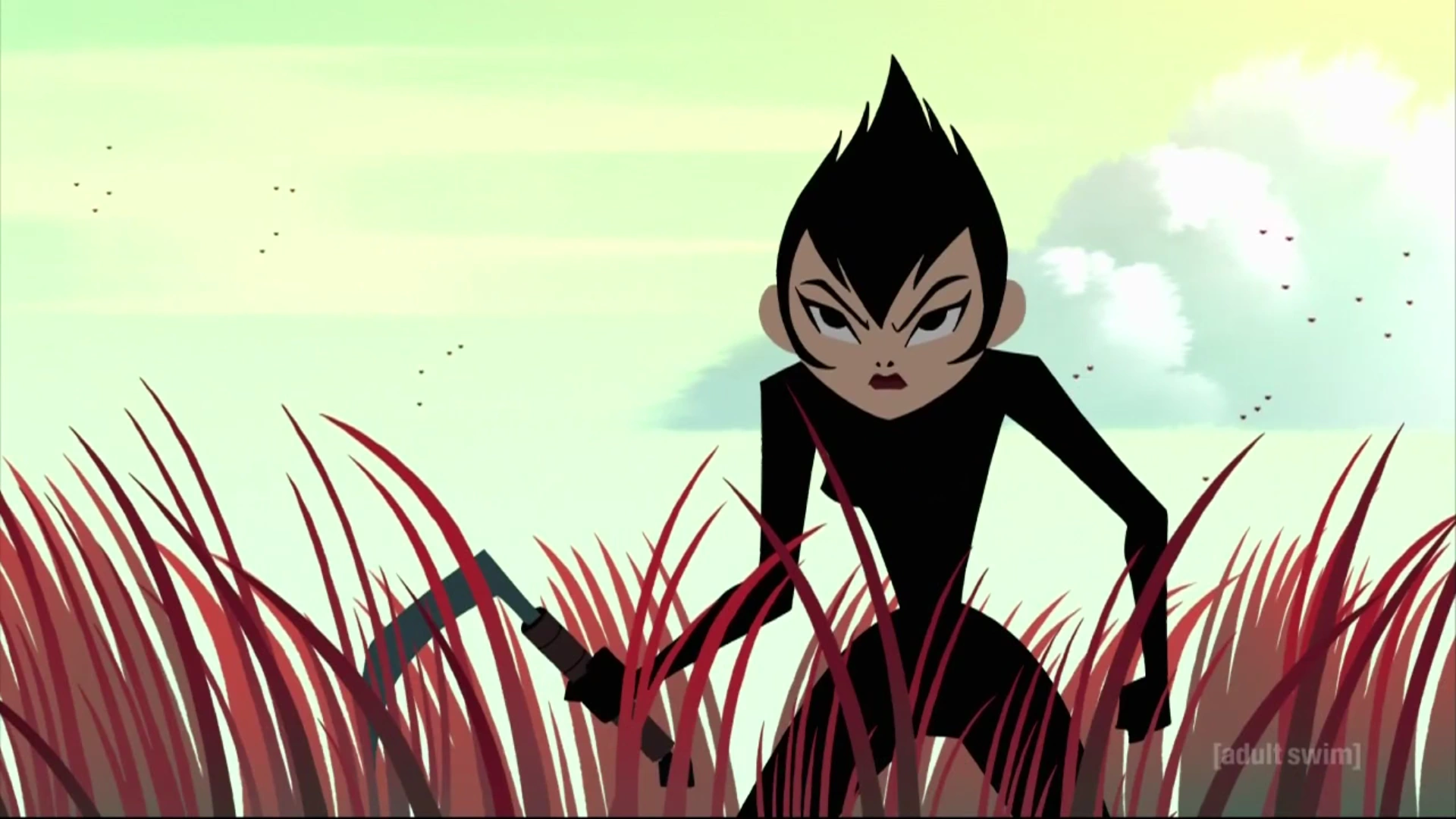 Image - Ashi with weapon.png | Samurai Jack Wiki | FANDOM powered by Wikia