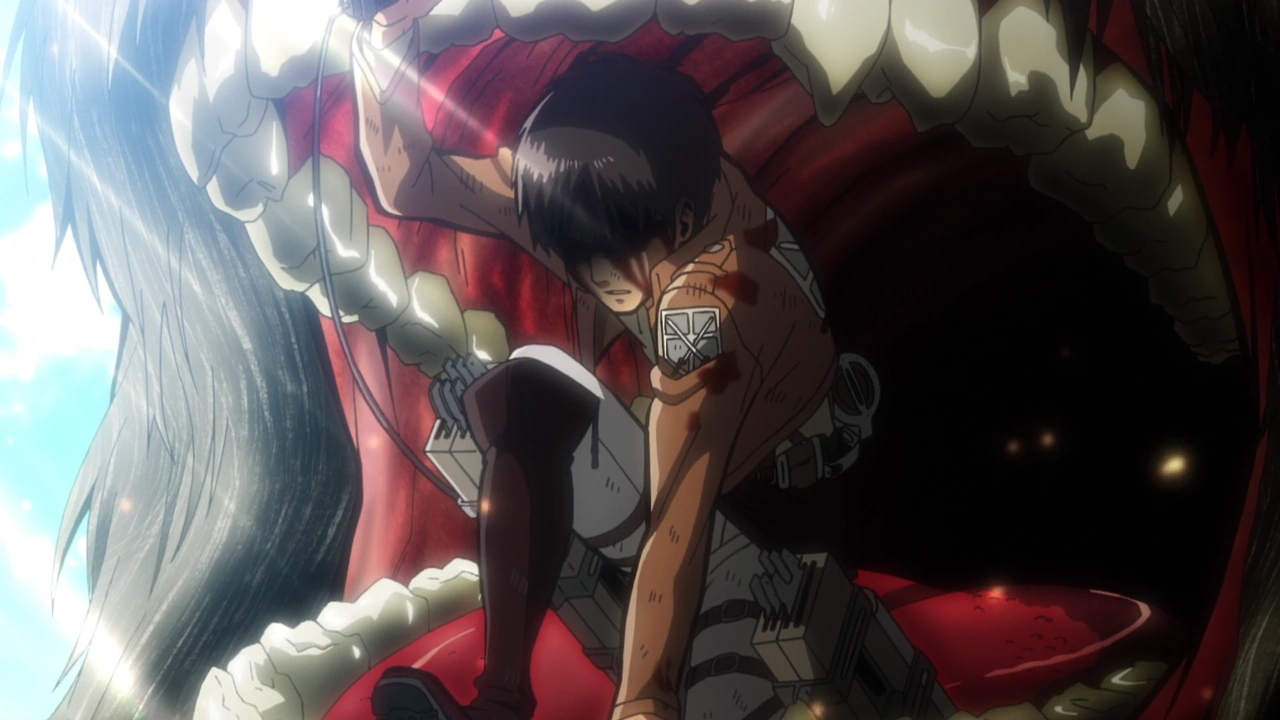 Image - Eren inside the Titan's mouth.png | Attack on Titan Wiki ...