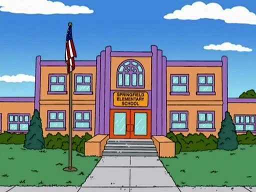 Image - Springfield Elementary School (Front).jpg | Simpsons Wiki ...