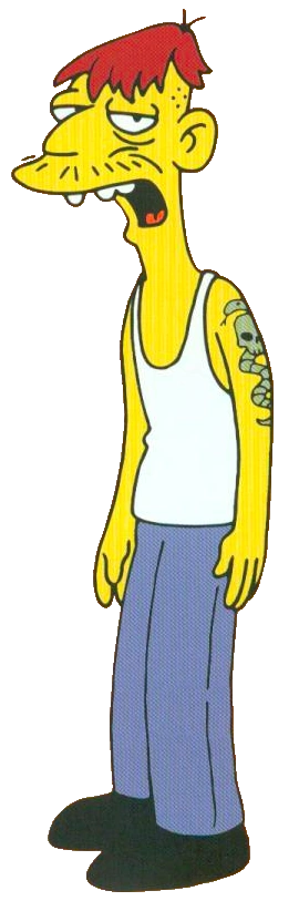Image - Cletus Spuckler (Official Image).PNG | Simpsons Wiki | Fandom ...