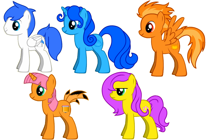 Image - BFDI Ponies.png | World of Smash Bros Lawl Wiki | Fandom ...