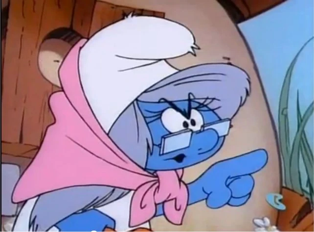 Image - Elderly Smurfette.jpg | Smurfs Wiki | FANDOM powered by Wikia