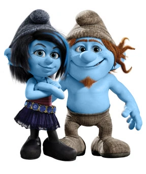 The Smurfs 2 Vexy And Hackus Blue Hackus Blue Hackus Blue