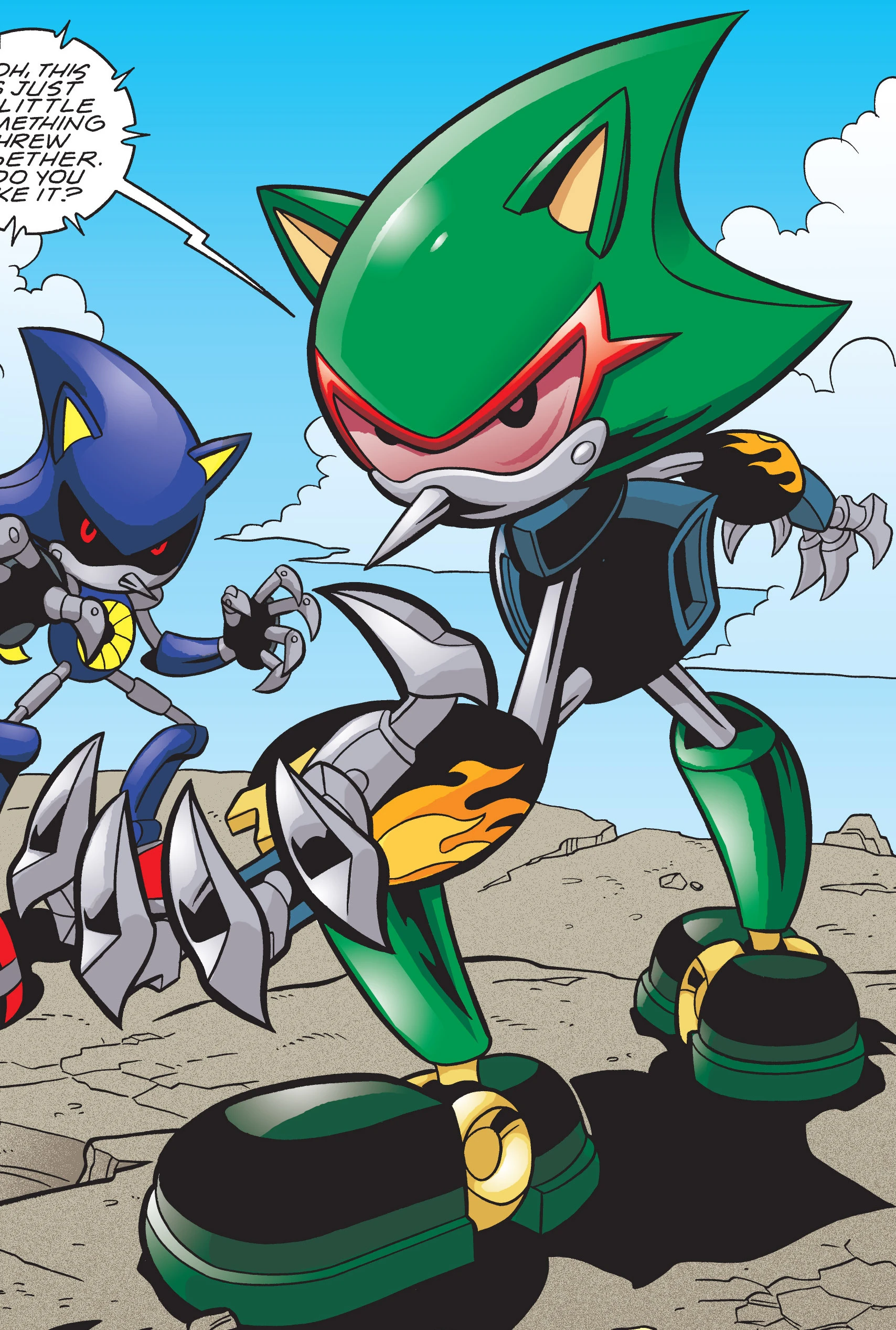 Hyper Scourge The Hedgehog