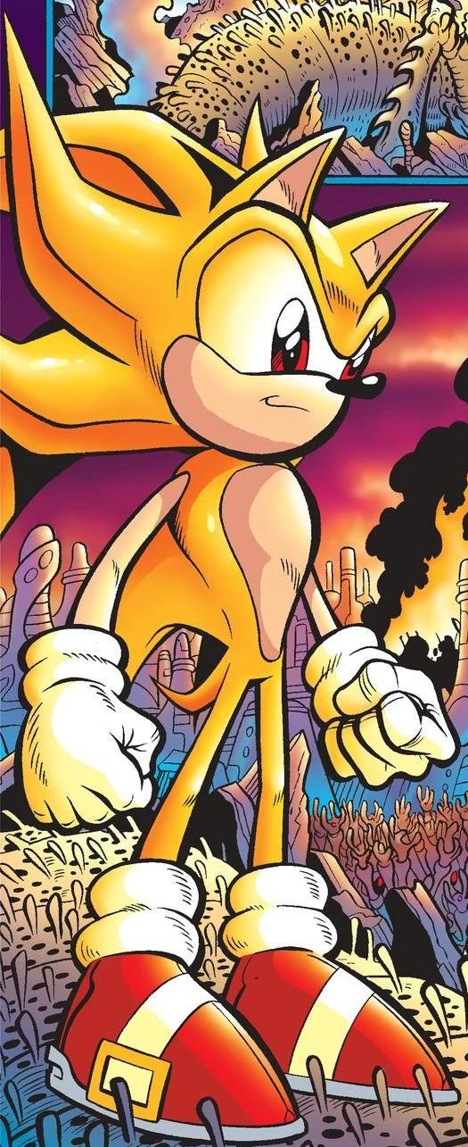 Image - Evil Archie Super Sonic.jpg | Sonic News Network | Fandom ...