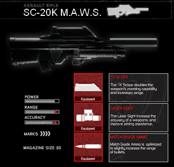 Image - SC-20K M.A.W.S..png | Splinter Cell Wiki | Fandom powered by Wikia